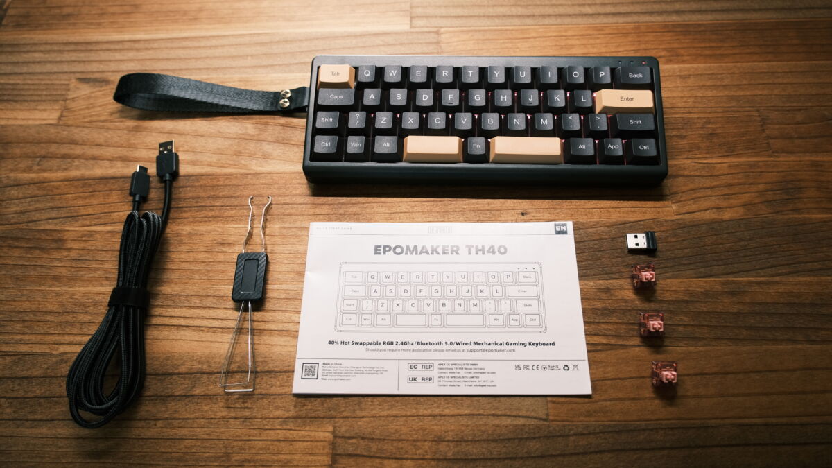 EPOMAKER「TH40」レビュー。極限まで無駄を削ぎ落とした40%キーボード | seek one